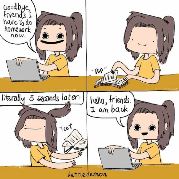 20 Hilarious Comics Showing Inner Conflicts And Day-To-Day Struggles ...