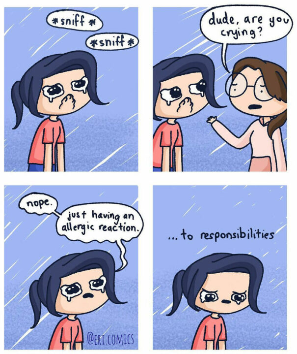 20 Hilarious Comics Showing Inner Conflicts And Day-To-Day Struggles ...