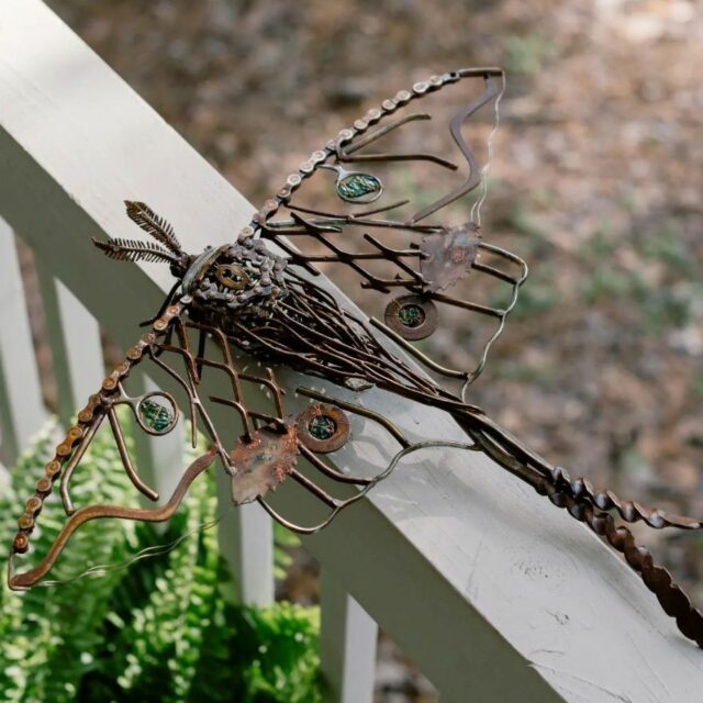 This Artist Creates Brilliant Scrap Metal Sculptures Showing A Variety ...