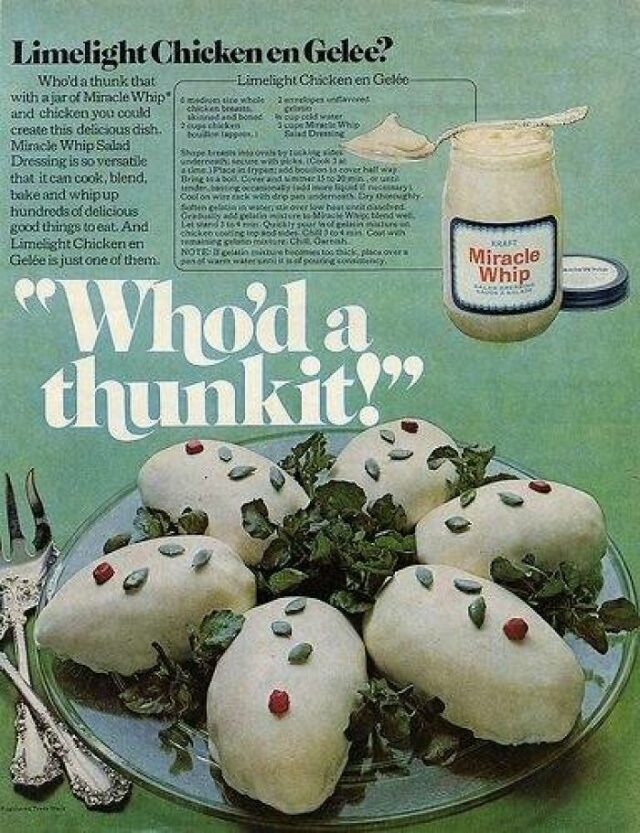 20 Insanely Weird Recipes That People Actually Made For Vintage Parties ...
