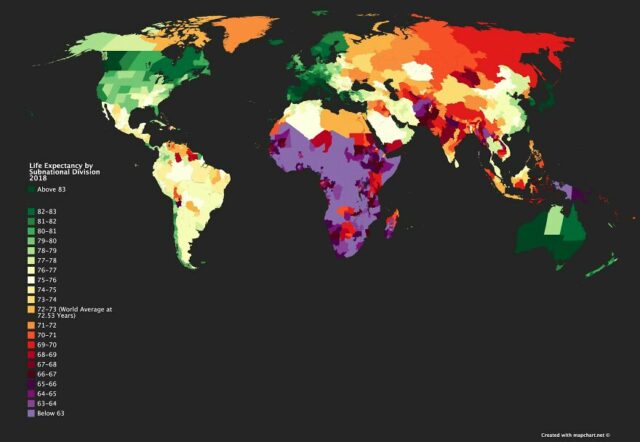 20 Cool And Informative Maps As Shared On This Cartography-Loving ...