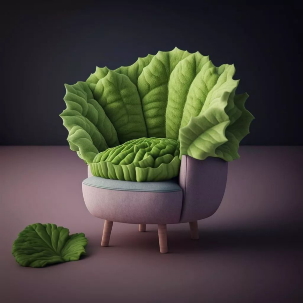 10 Amazing Photos Of Fruit-Shaped Chairs Generated By An AI Tool ...