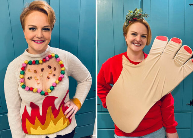20 Christmas Sweaters That Are Hilariously Ugly | DeMilked