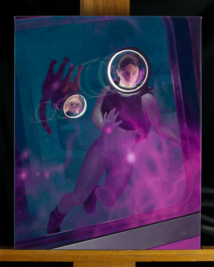 "Flight Of The Floof": 6 Wonderful Oil Paintings By Luke Dangler | DeMilked