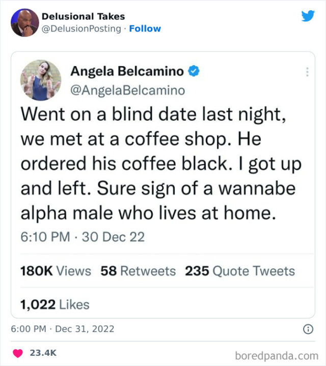 20 Of The Most Unreasonable, Cringey, Arrogant Or “Delusional Takes ...