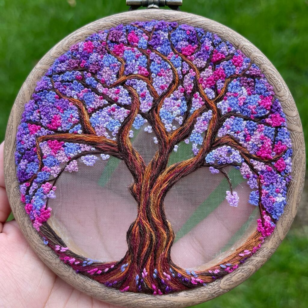 This Artist Creates Intricate Designs Inspired By Nature With Colorful ...