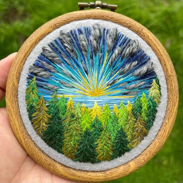 This Artist Creates Intricate Designs Inspired By Nature With Colorful ...