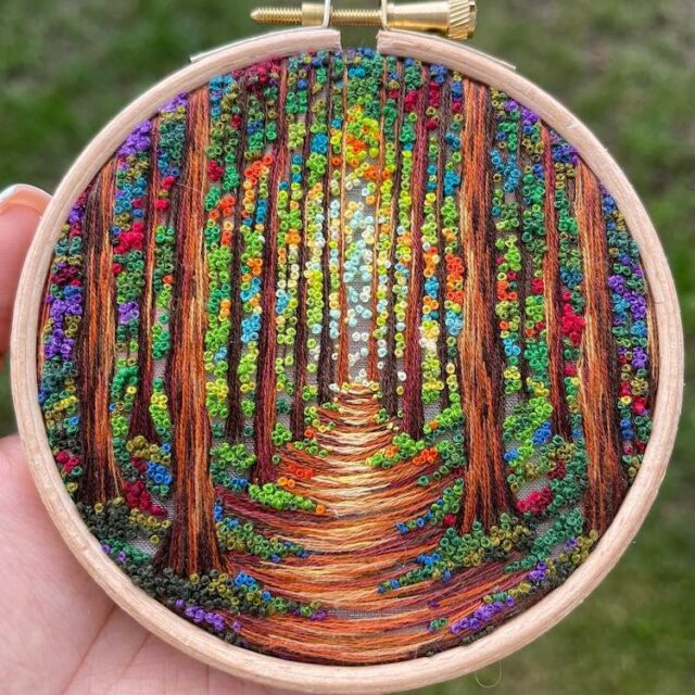 This Artist Creates Intricate Designs Inspired By Nature With Colorful ...