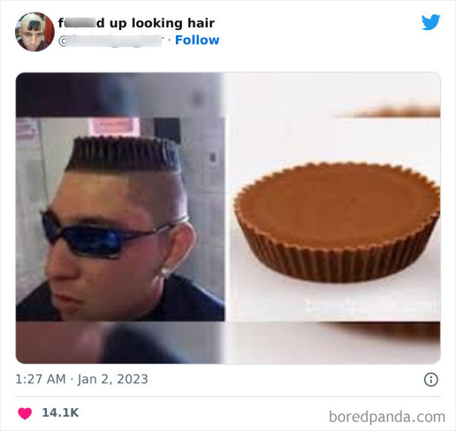 20 Funny And Weird Hairstyles As Shared On This Twitter Page | DeMilked