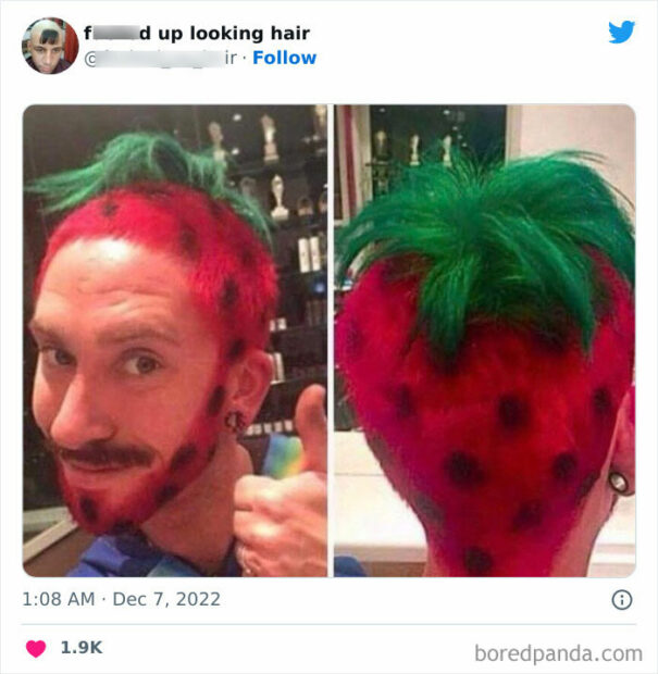 20 Funny And Weird Hairstyles As Shared On This Twitter Page | DeMilked