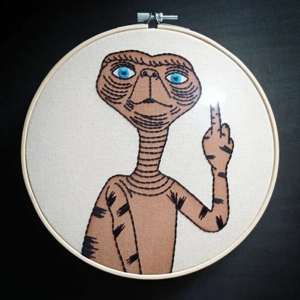 15 Funny And Unapologetic Embroideries On Hoops | DeMilked