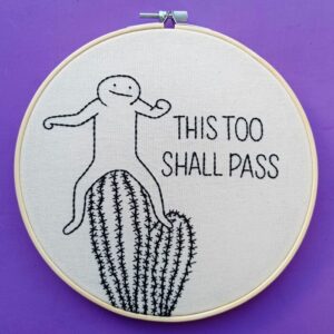 15 Funny And Unapologetic Embroideries On Hoops | DeMilked
