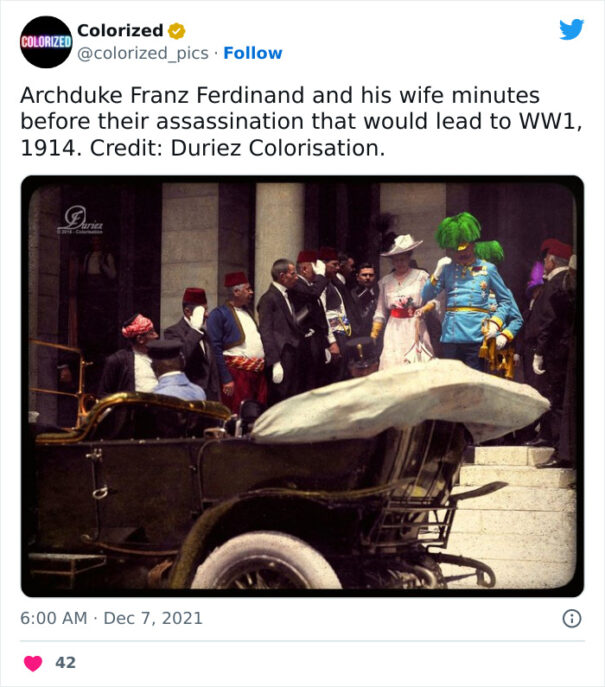 20 Colorized Vintage Photos Of Ordinary Moments That Give A Lot Of ...