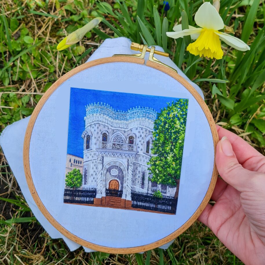 10 Travel-Inspired Embroidered Works By Maria Zamyatina | DeMilked