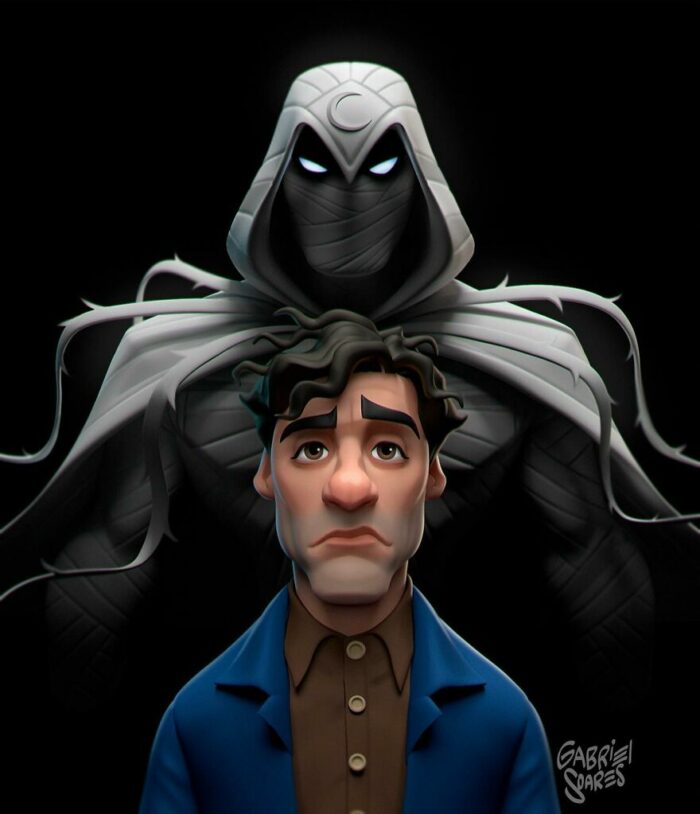 This Brazilian Artist Creates 3D Caricatures Of Popular Characters And ...
