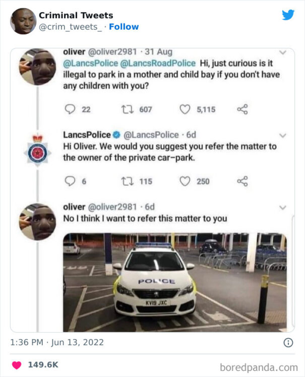 20 Of The Funniest "Criminal Tweets" That Were Shared On This Twitter ...