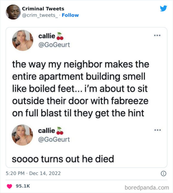 20 Of The Funniest "Criminal Tweets" That Were Shared On This Twitter ...