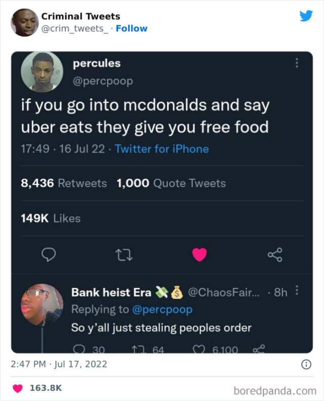 20 Of The Funniest "Criminal Tweets" That Were Shared On This Twitter ...