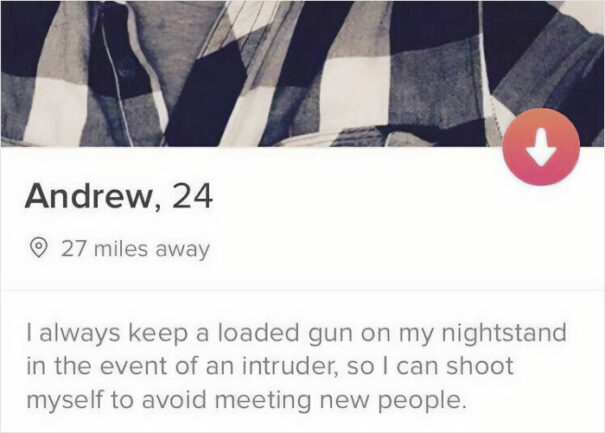 20 Tinder Screenshots That Will Have You Cackling In Mirth | DeMilked