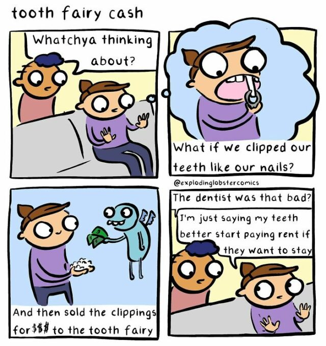 30 Silly Random Comics By "Exploding Lobster" That Might Make You Smile ...