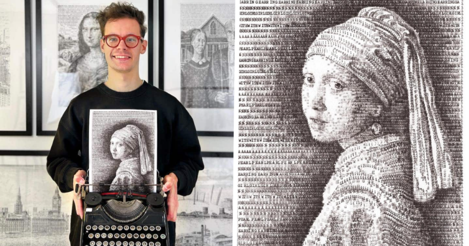 20 Artworks Created With A Typewriter By James Cook | DeMilked