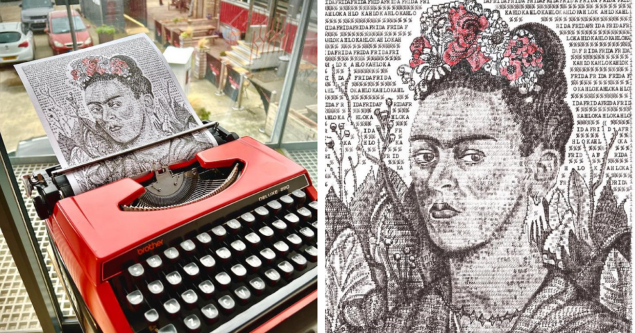 20 Artworks Created With A Typewriter By James Cook | DeMilked