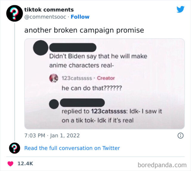 30 Of The Funniest & Most Unhinged TikTok Comments Shared By A ...