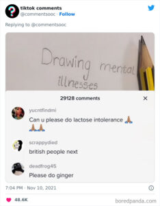30 Of The Funniest & Most Unhinged TikTok Comments Shared By A ...