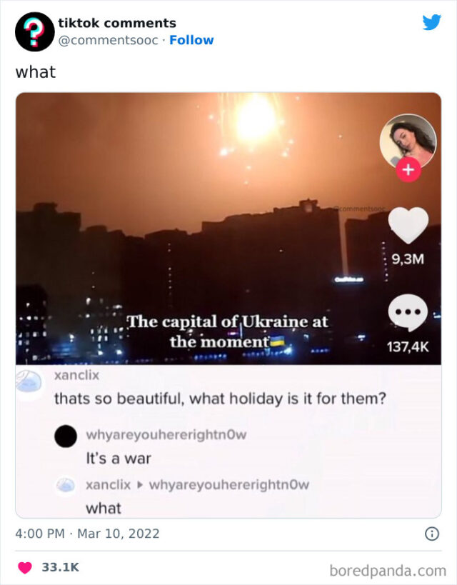 30 Of The Funniest & Most Unhinged TikTok Comments Shared By A ...