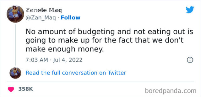 30 Hysterical Tweets By Broke People Who Just Laughed Through Their ...