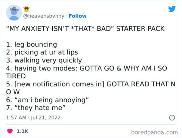 30 Relatable Tweets That Sum Up The Life Of An Anxious Over-thinker ...