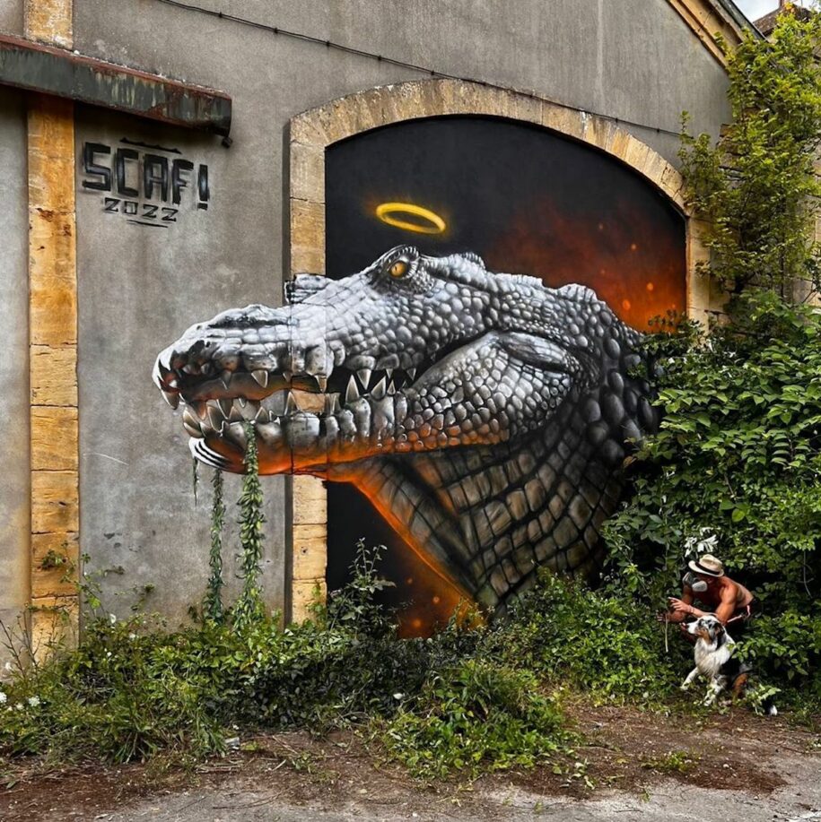 Artist Transforms Boring And Abandoned Sites By Painting 3D Murals (15 ...