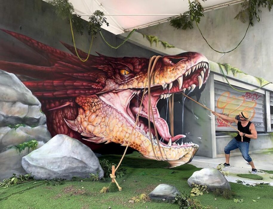 Artist Transforms Boring And Abandoned Sites By Painting 3D Murals (15 ...