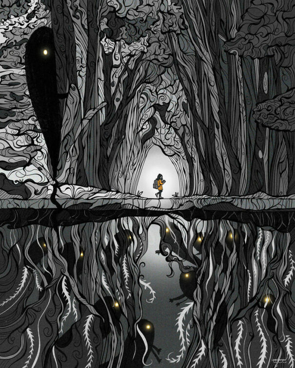 Talented Illustrator Shares Heartwarming Stories Through Their Digital ...