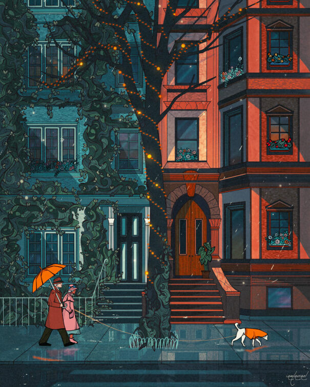 Talented Illustrator Shares Heartwarming Stories Through Their Digital ...