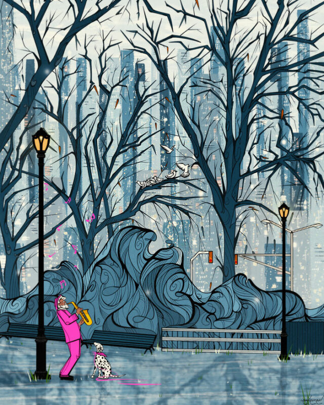 Talented Illustrator Shares Heartwarming Stories Through Their Digital ...