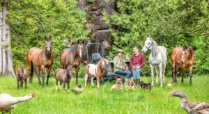 20 Stunning Portraits Of Farm Animals Living Together As A Family ...