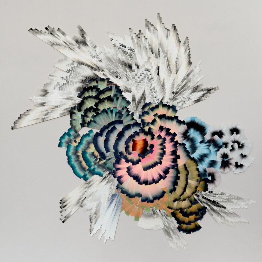 10 Beautiful Abstract Paper Sculptures Created By Lyndi Sales | DeMilked