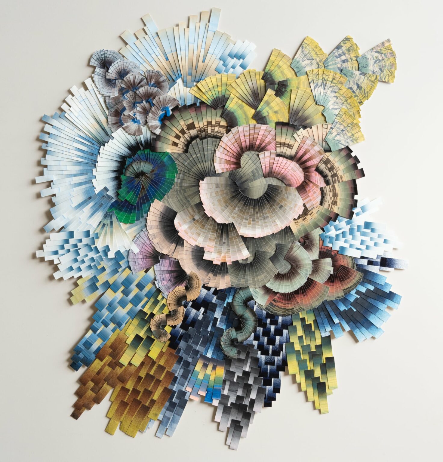 10 Beautiful Abstract Paper Sculptures Created By Lyndi Sales | DeMilked