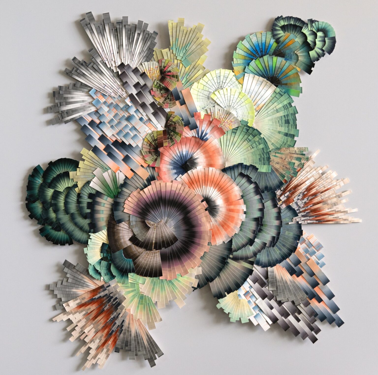 10 Beautiful Abstract Paper Sculptures Created By Lyndi Sales | DeMilked