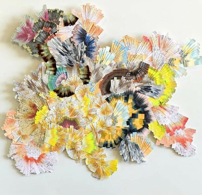 10 Beautiful Abstract Paper Sculptures Created By Lyndi Sales | DeMilked