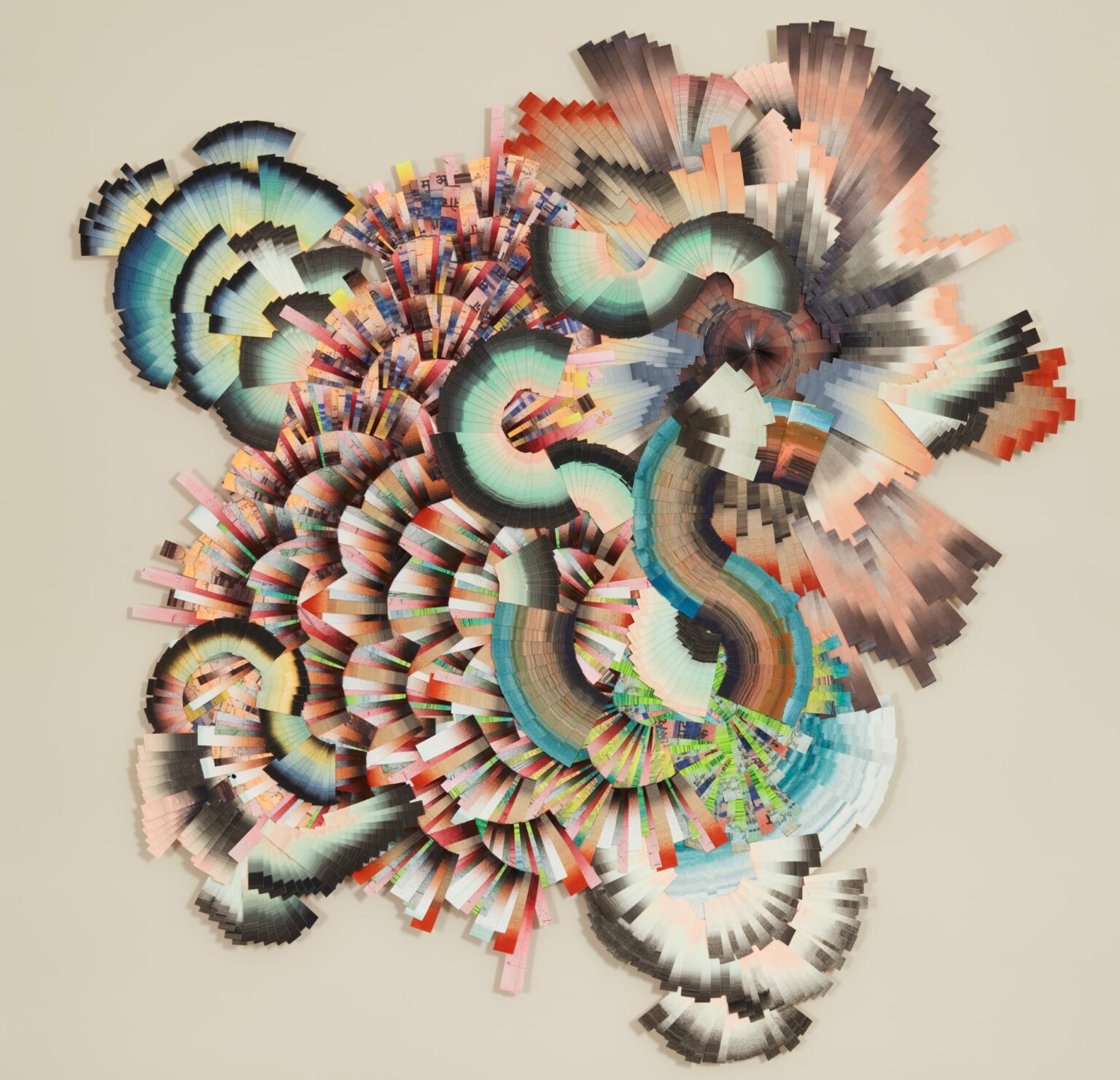 10 Beautiful Abstract Paper Sculptures Created By Lyndi Sales | DeMilked