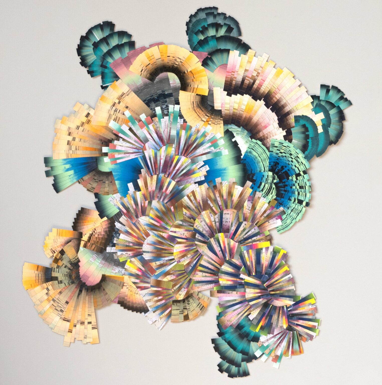 10 Beautiful Abstract Paper Sculptures Created By Lyndi Sales | DeMilked