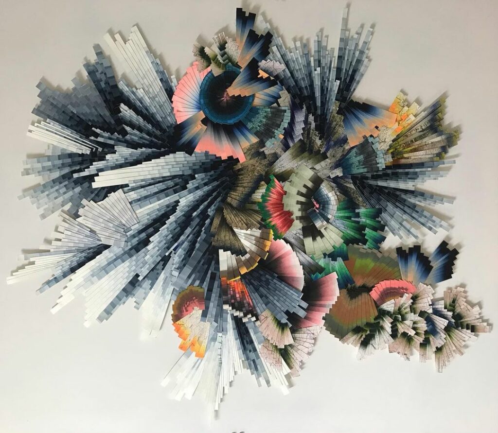10 Beautiful Abstract Paper Sculptures Created By Lyndi Sales | DeMilked