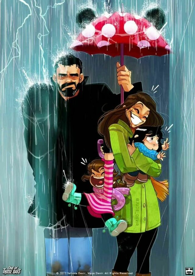 20 Comics Illustrating Funny Struggles Of Parenthood, Created By Yehuda ...