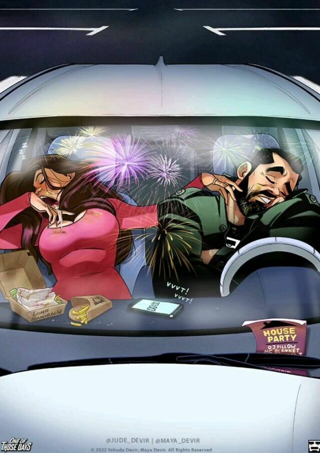 20 Comics Illustrating Funny Struggles Of Parenthood, Created By Yehuda ...