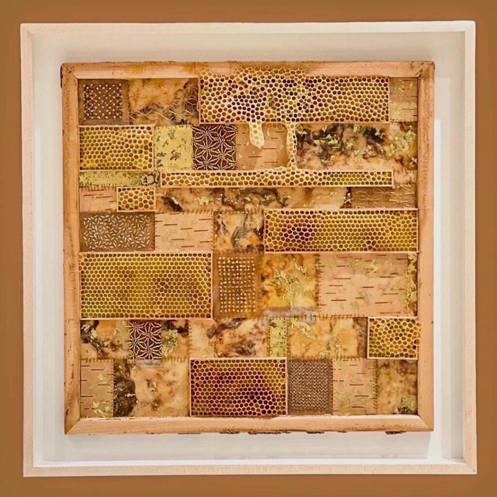 Artist Collaborates With Bees To Create Delicate Embroideries (10 Pics ...