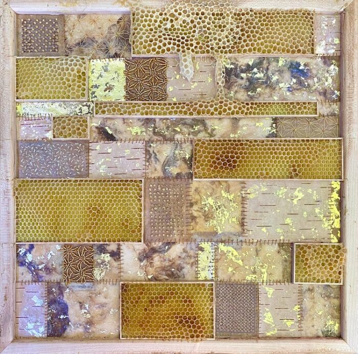 Artist Collaborates With Bees To Create Delicate Embroideries (10 Pics ...