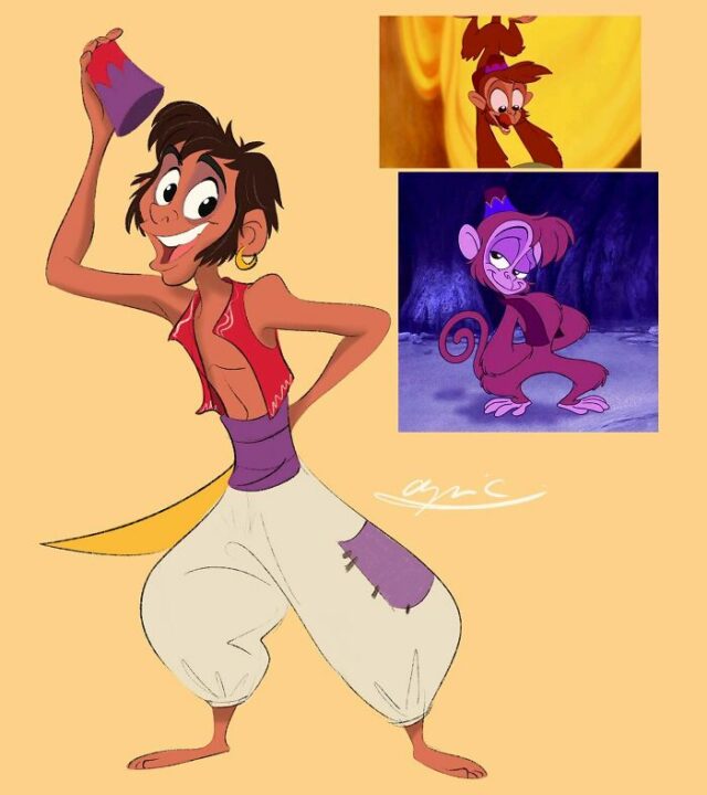 This Artist Turns Iconic Disney Characters Into Human Versions (20 Pics ...