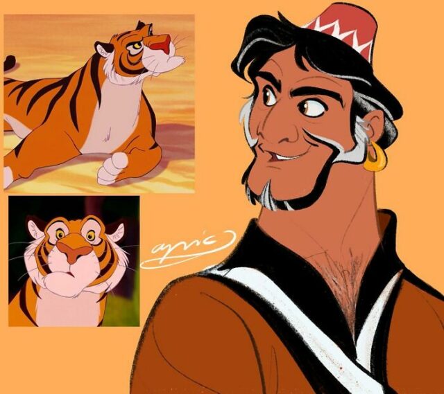This Artist Turns Iconic Disney Characters Into Human Versions (20 Pics ...